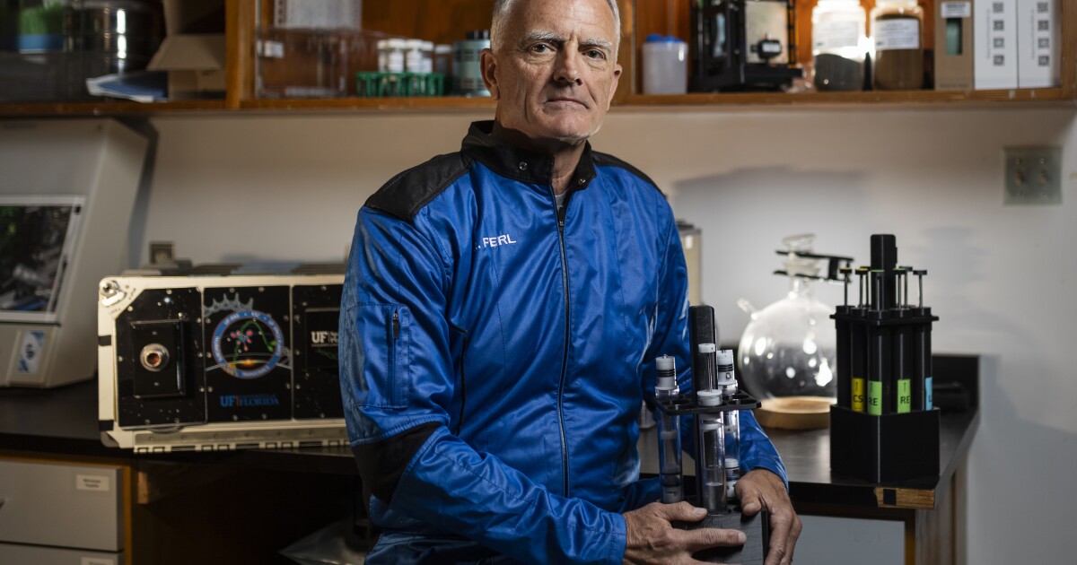 UF space biologist conducts novel research during suborbital flight ...