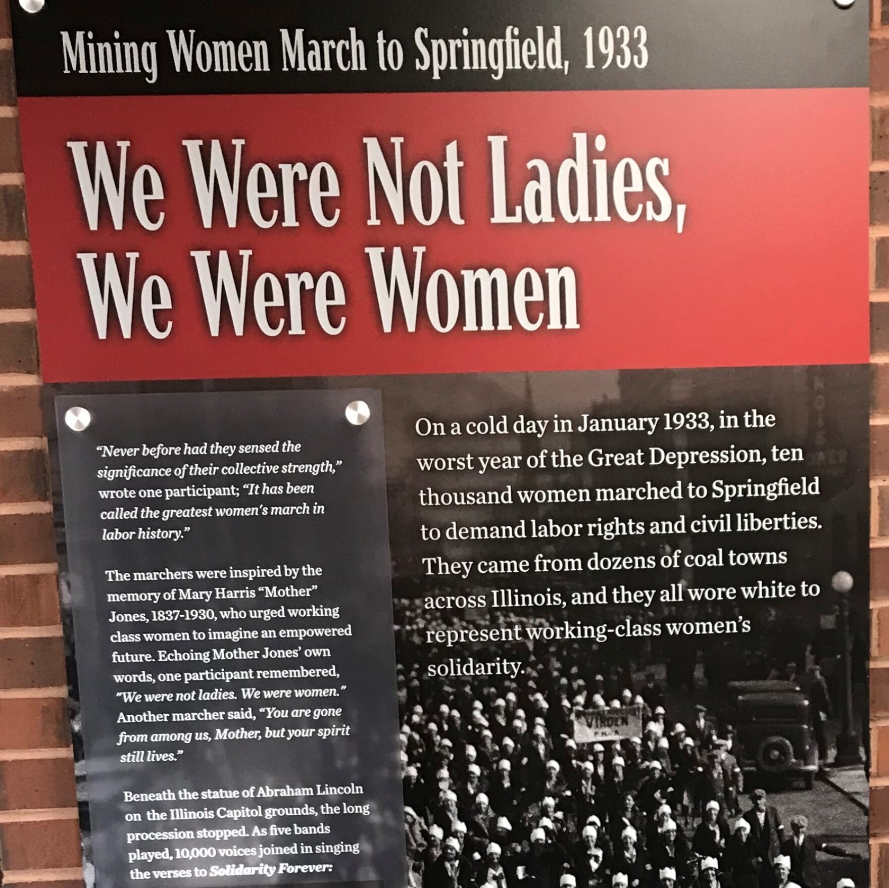 Mother Jones' labor history being told through new marker, exhibits | STLPR