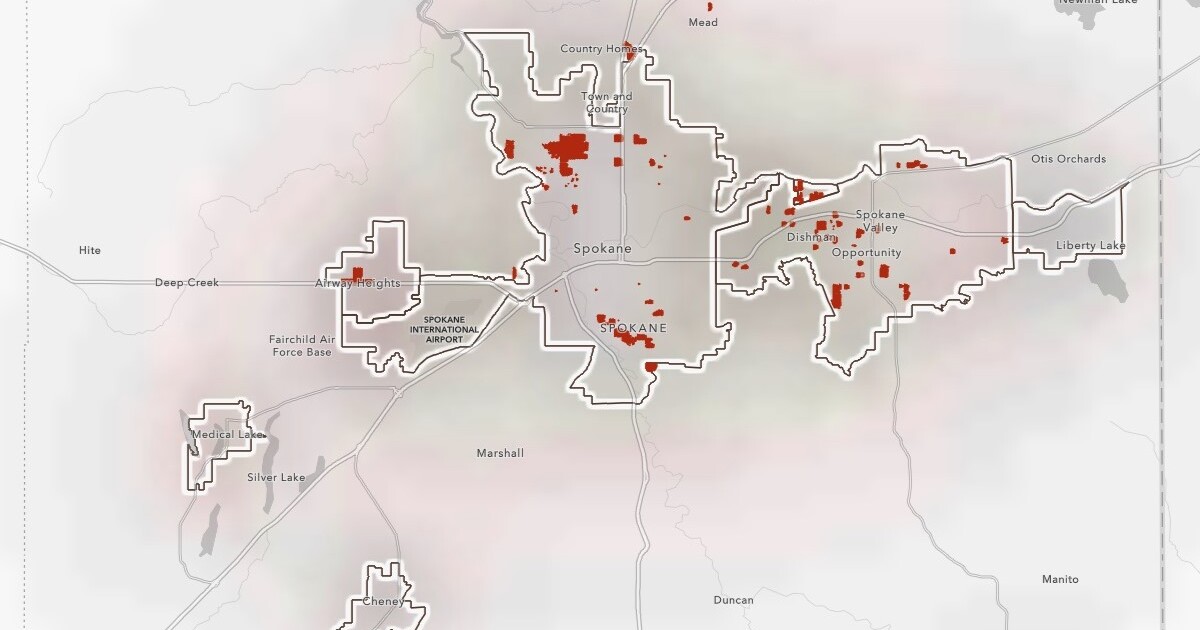 EWU researchers publish map of racial covenants in Spokane County