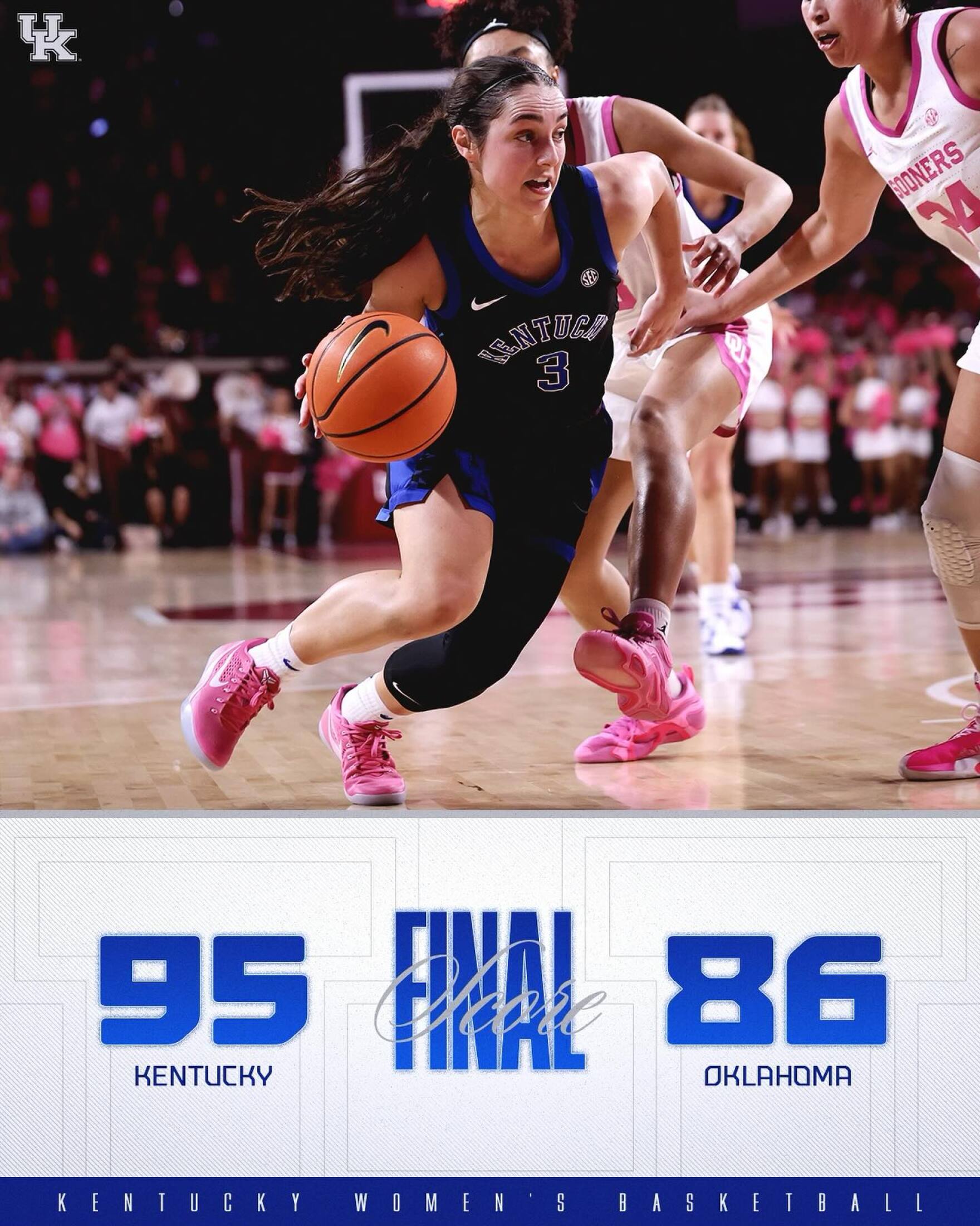 Georgia Amoore scores career-high 43 to lead No. 12 Kentucky women over ...