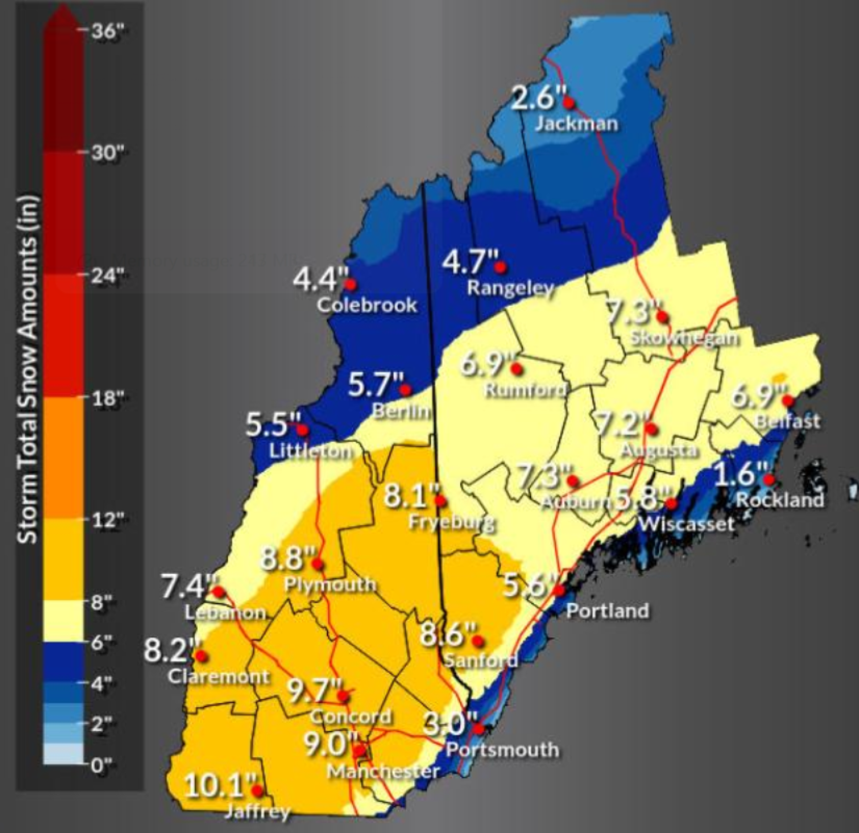 Winter storm to deliver NH’s first widespread snowfall Tuesday | New ...