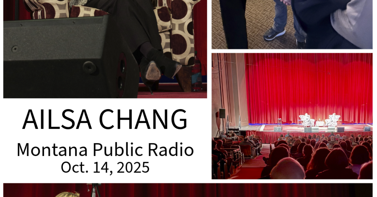 Ailsa Chang shares her 'front-row seat to the theater of the universe ...