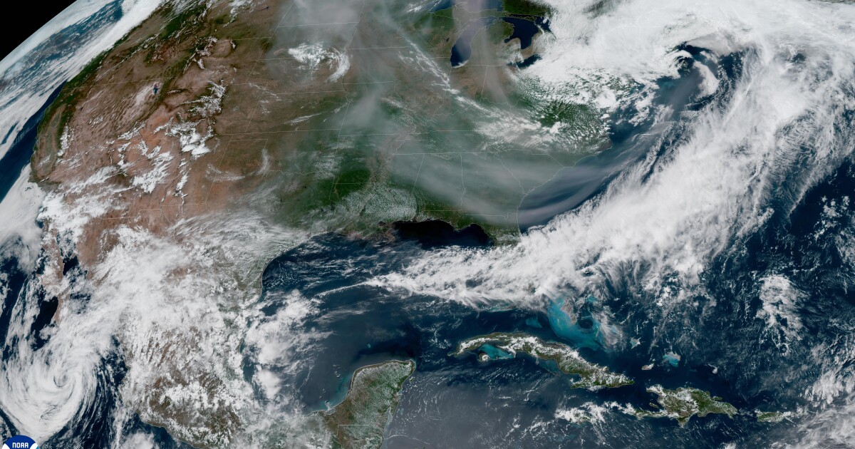 Canadian wildfire smoke pours across U.S. Midwest into north Florida; Washington sends aid ...