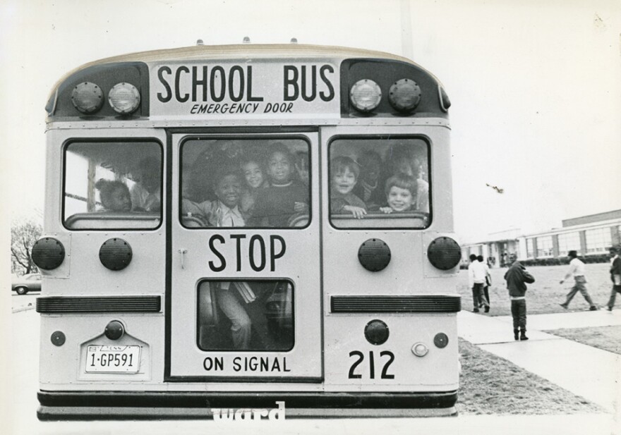 segregation school bus