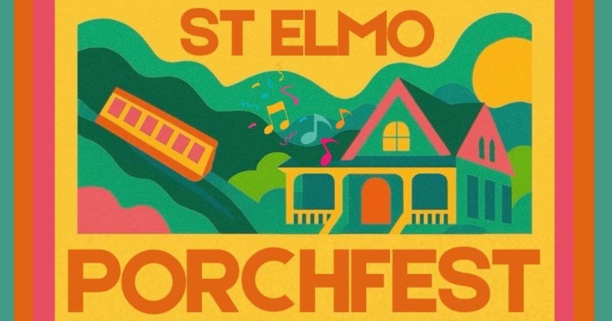 Music And Front Porches - At The First-Ever St. Elmo Porchfest