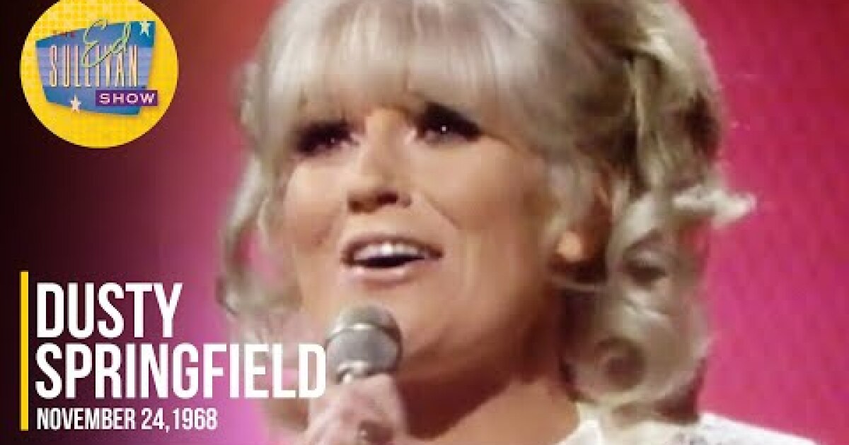 IT'S ALIVE: Dusty Springfield "Son of a Preacher Man" (The Ed Sullivan ...