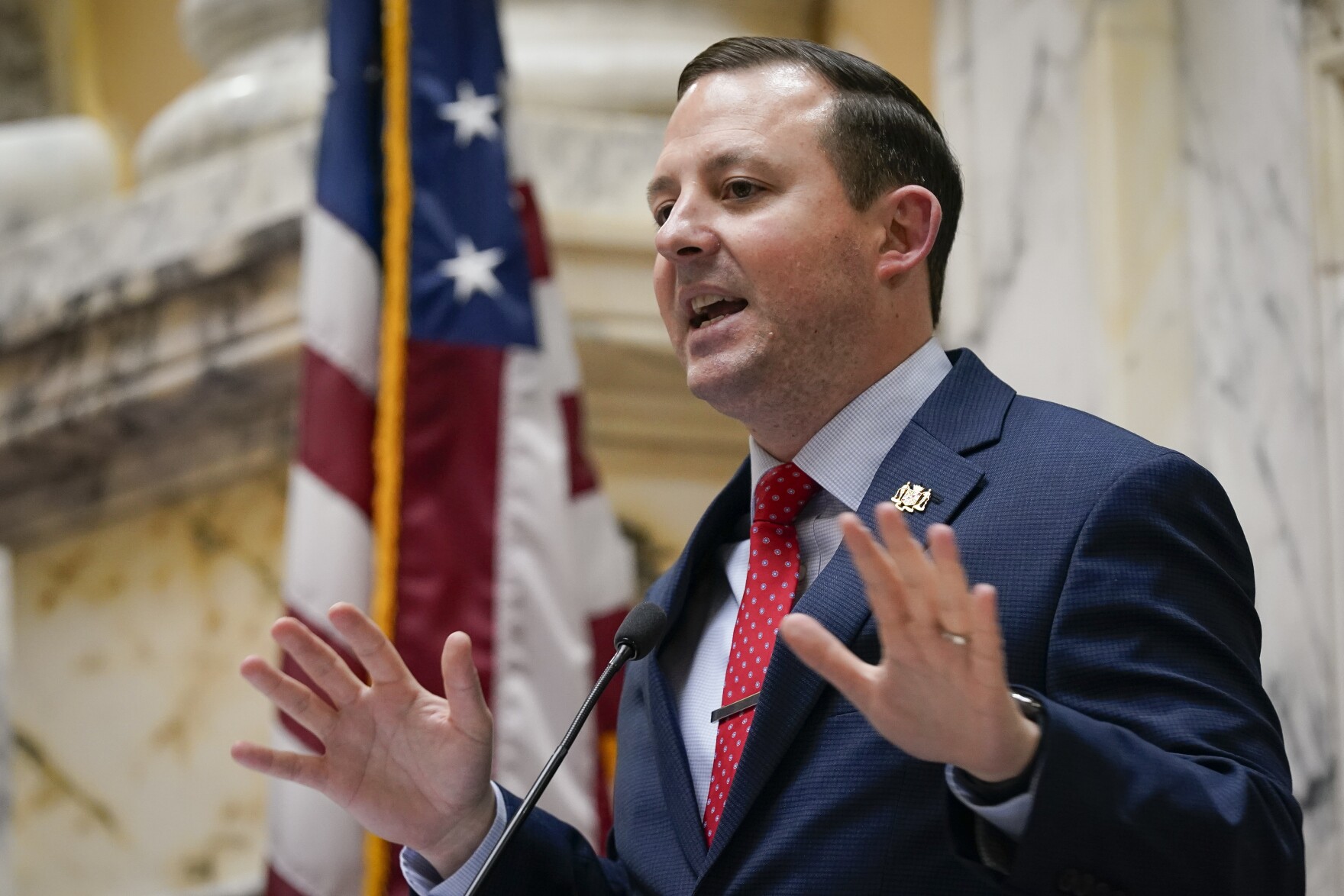 Maryland Senate President discusses Trump, state budget ahead of State ...