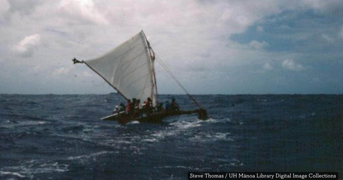 Yapese navigator plans to build a traditional Micronesian canoe on ...