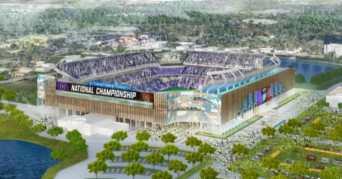 ucf stadium expansion rendering