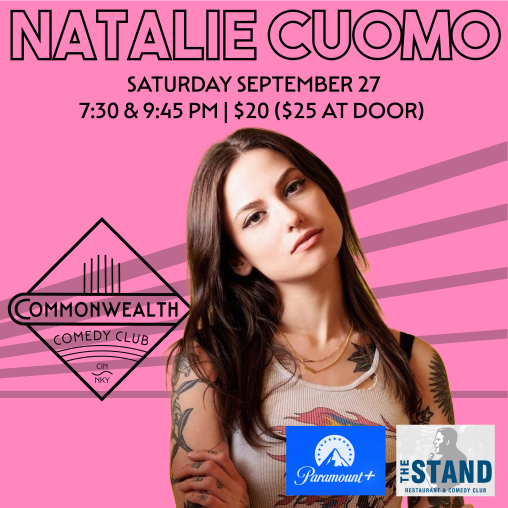 NATALIE CUOMO presented by Commonwealth Comedy Club | WVXU