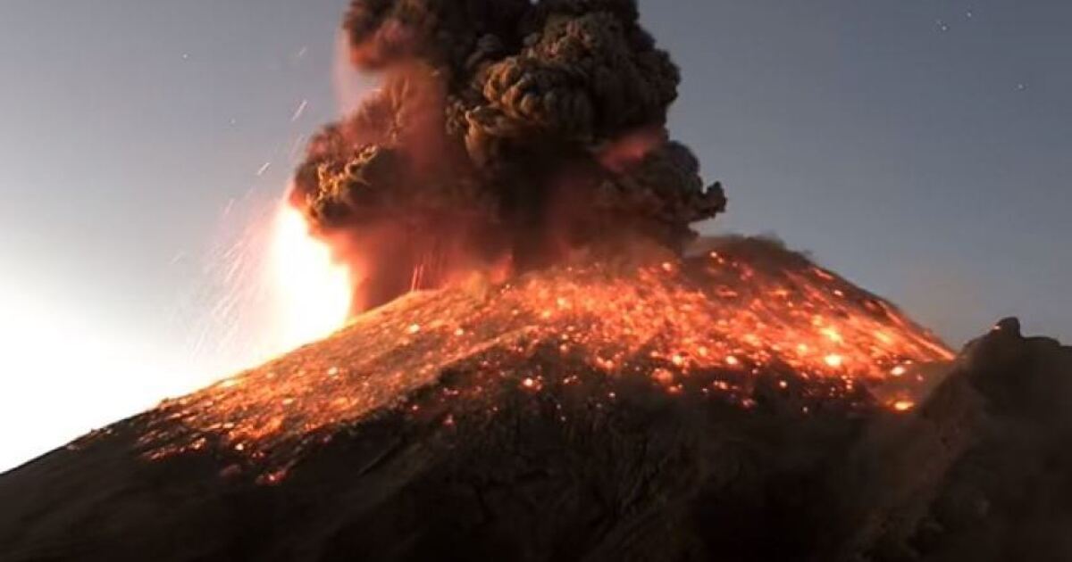 Video: Mexico's Most Active Volcano Erupts, Spews Ash Cloud Nearly ...