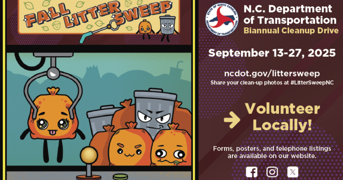 NCDOT calling on volunteers to help clean up roadsides during Fall ...