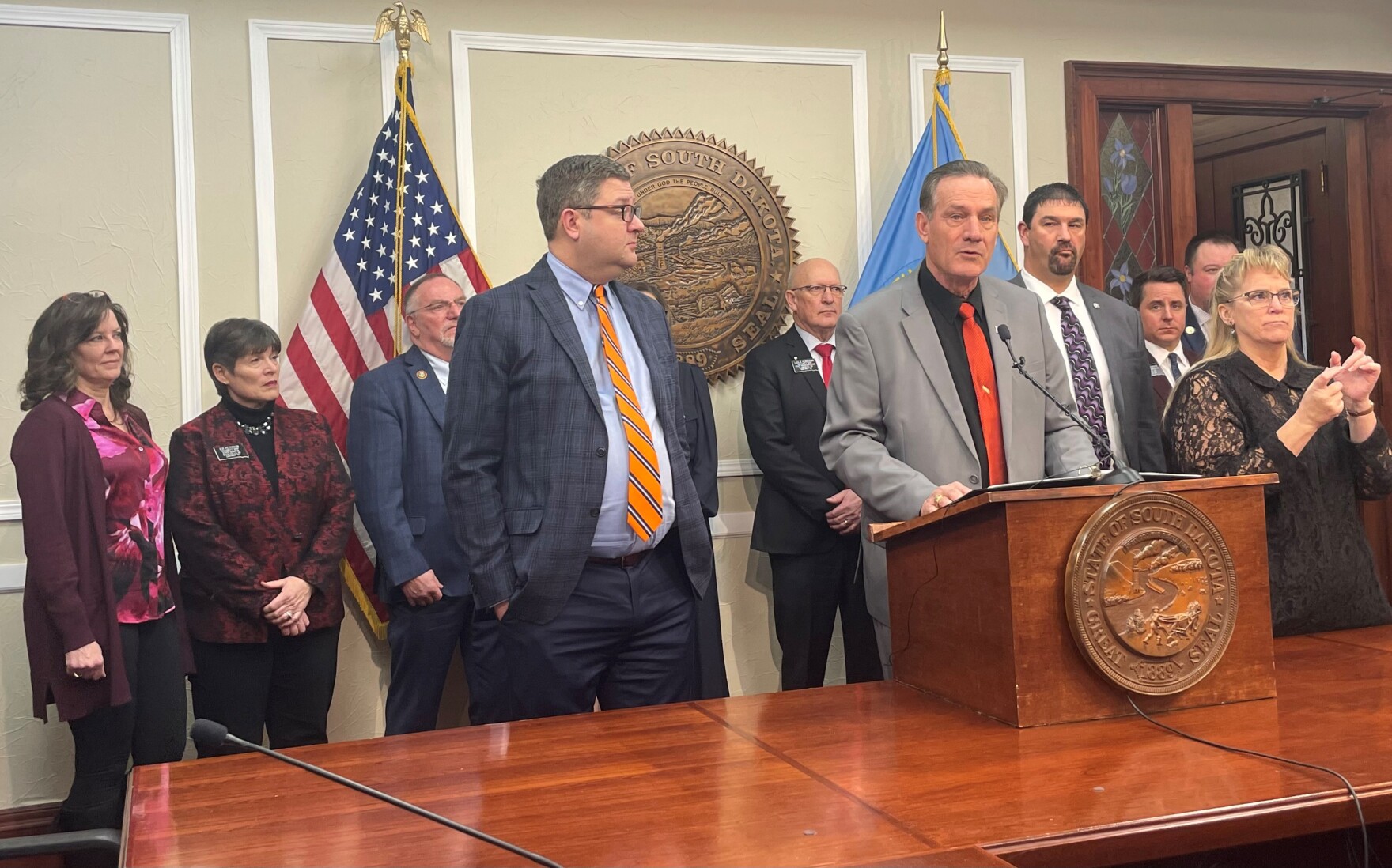 Rhoden, lawmakers unveil property tax relief bill | SDPB