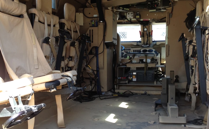 mrap inside