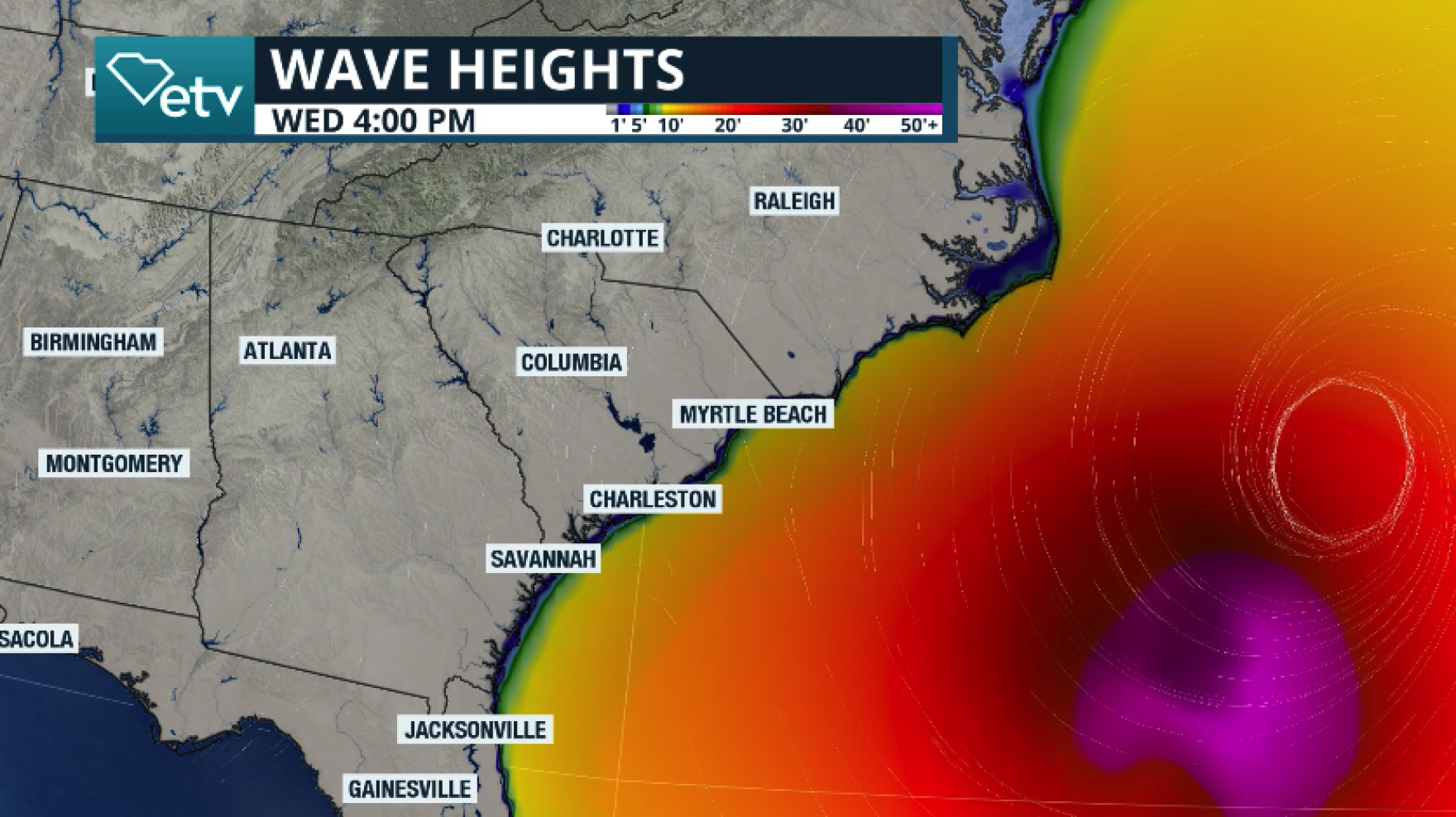 Hurricane Erin's rapid intensification is extreme, forecast & risks | South Carolina Public Radio