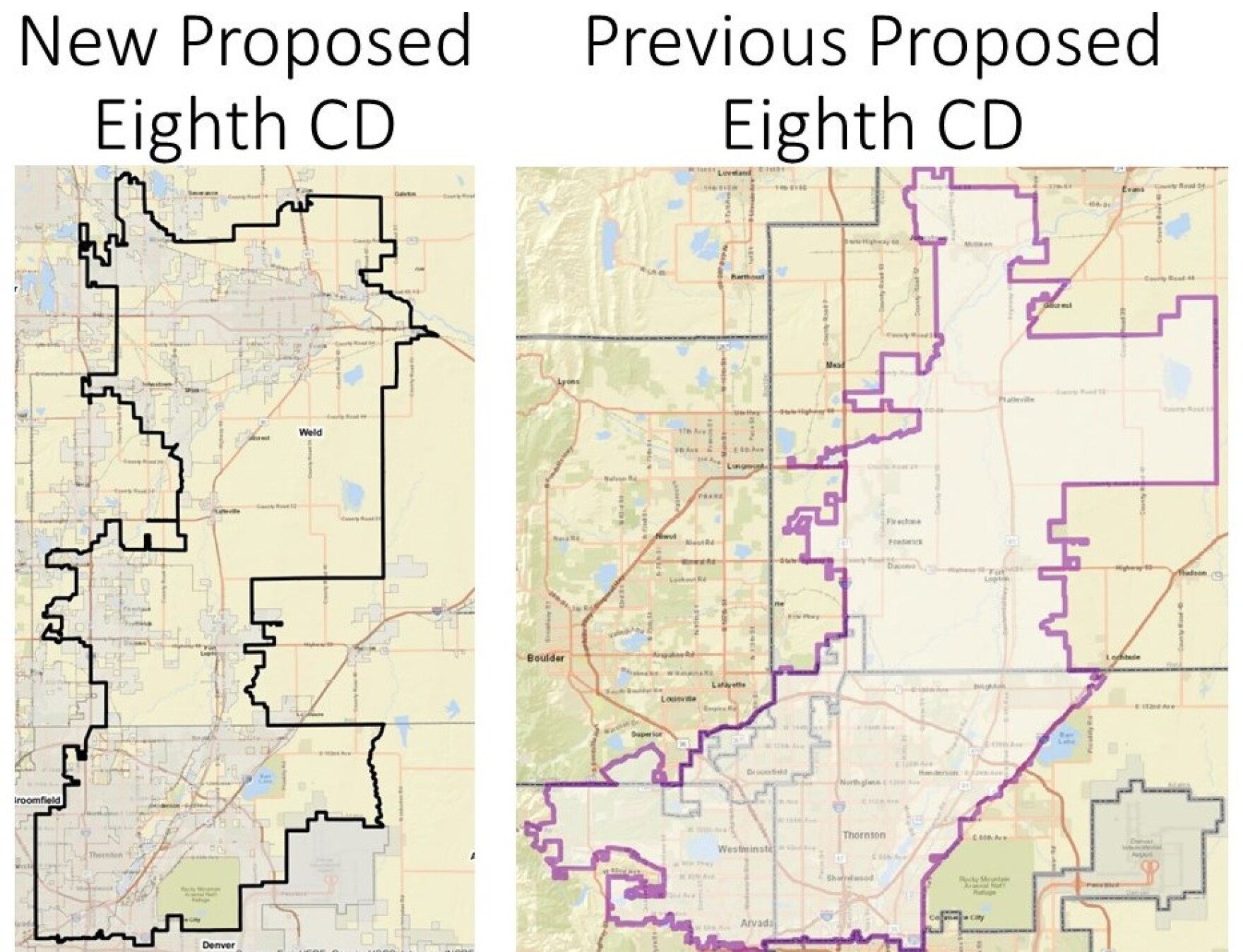 Five Major Changes In Colorado’s Newest Proposed Congressional District ...
