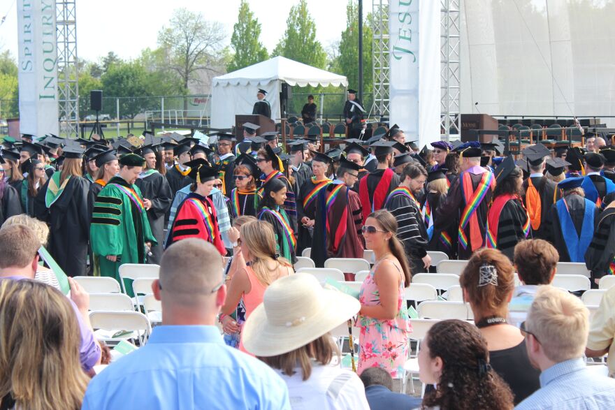 Le Moyne Commencement Goes Smoothly Despite Controversy Over Speaker