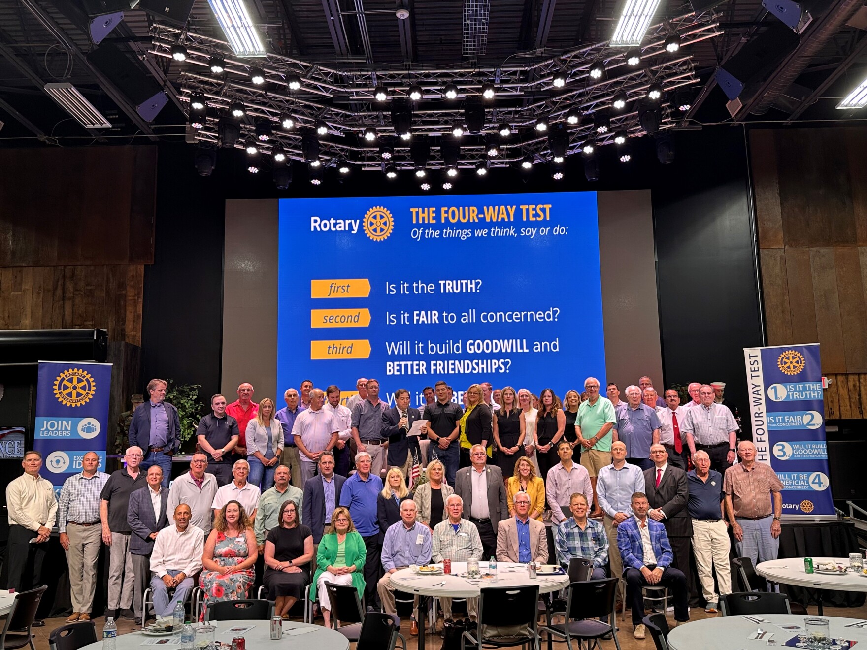 Downtown Sioux Falls Rotary sends message to the moon | SDPB