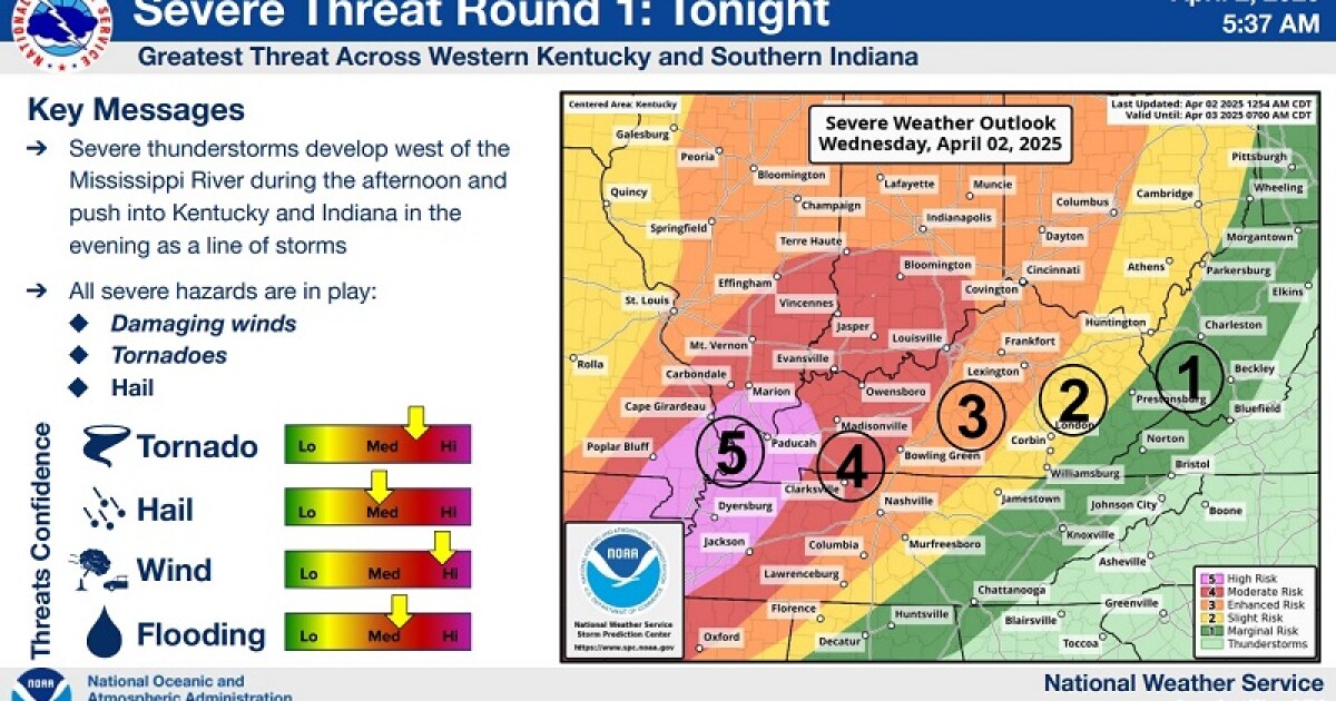 Severe weather causes structural damage in communities across western ...
