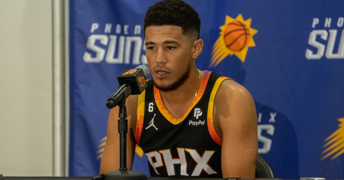 Devin Booker sets Phoenix Suns record with 3rd Western Conference ...