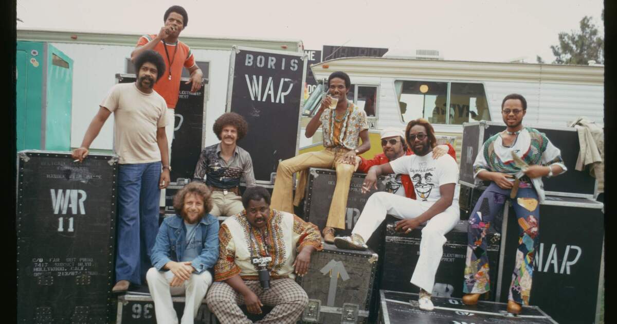 Celebrating 50 years of album 'The World is a Ghetto' with War founding ...