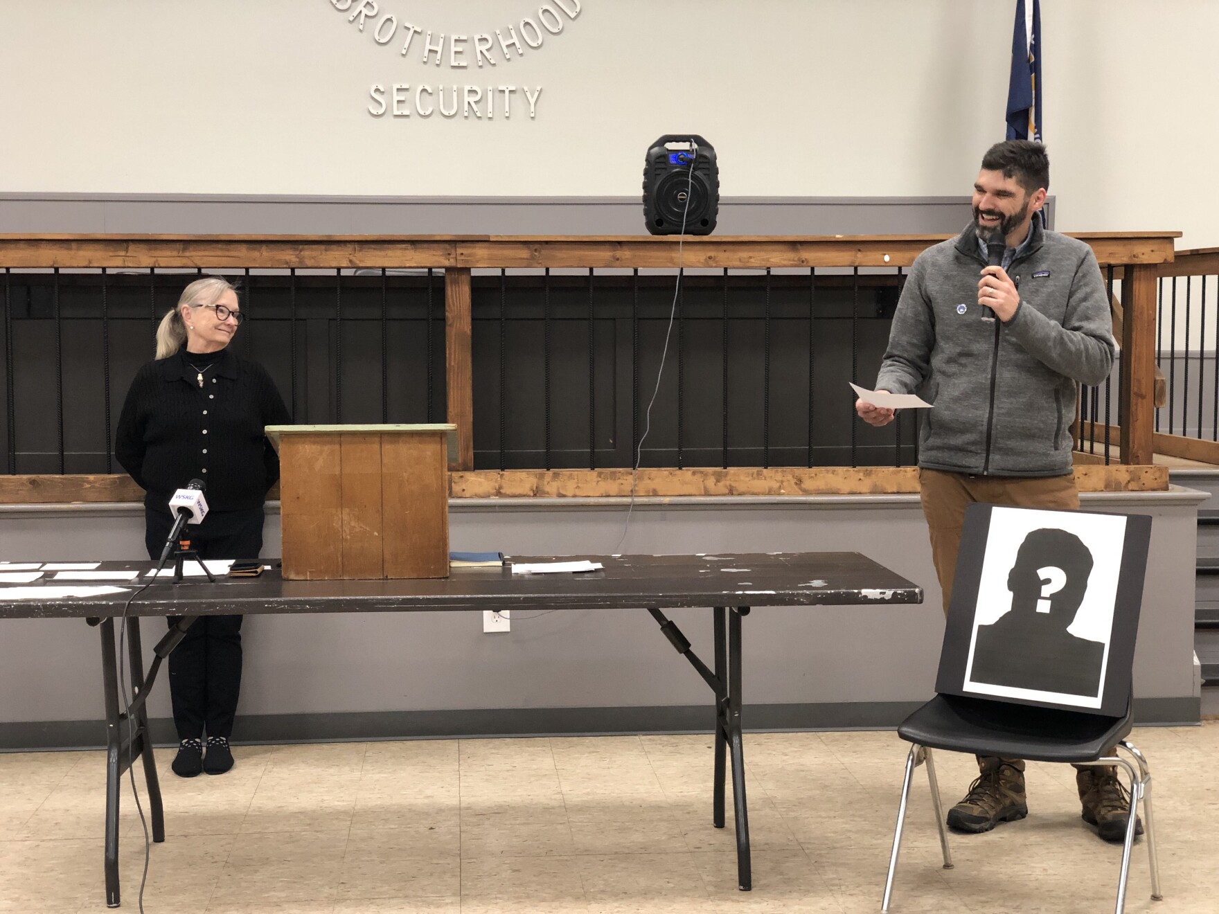 Frustrated constituents hold 'empty seat' town hall, wanting to hear ...