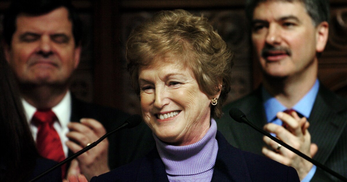 'An inner strength': Former CT GOP leader praises Gov. M Jodi Rell, who ...