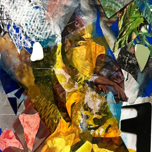 Text and Texture: New Mixed Media Works by Tracy Poindexter-Canton