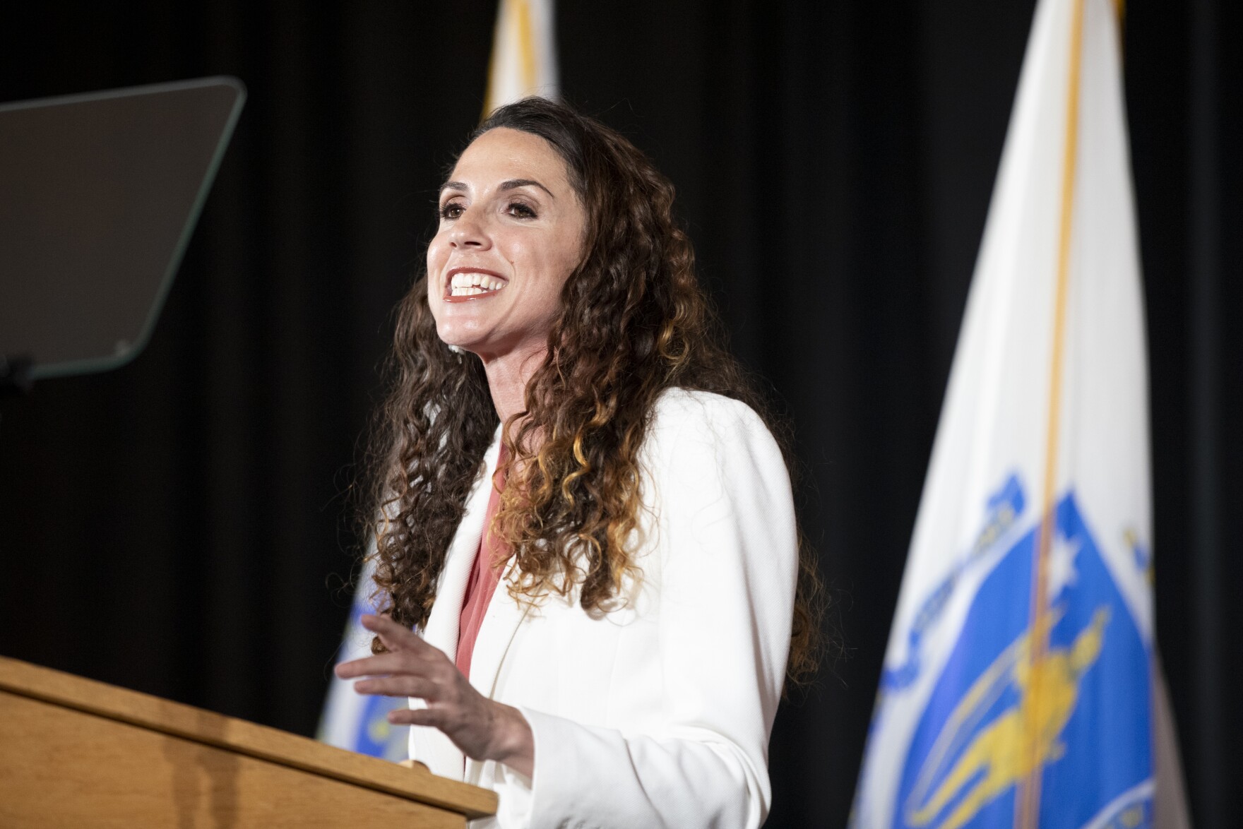 DiZoglio begins 141-mile walk to promote ballot question on Legislature ...