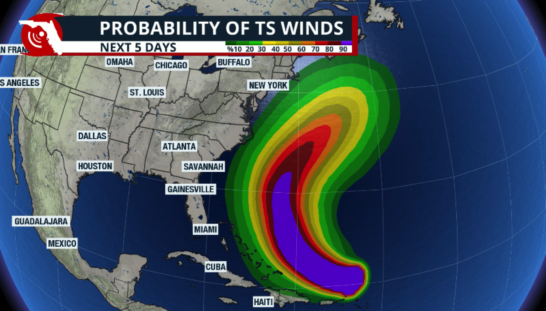 Hurricane Erin's rapid intensification is extreme. Here is the forecast and risks | WUSF