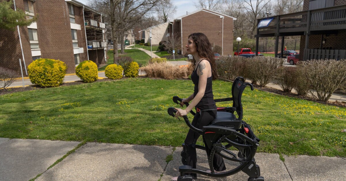 The Zeen wheelchair-walker hybrid allows users to 'get up and go' | TPR