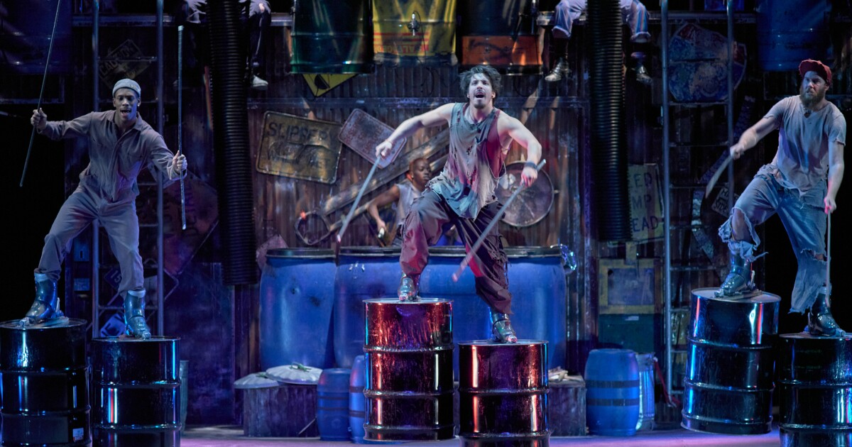 This performer has been with 'STOMP' for more than 20 years