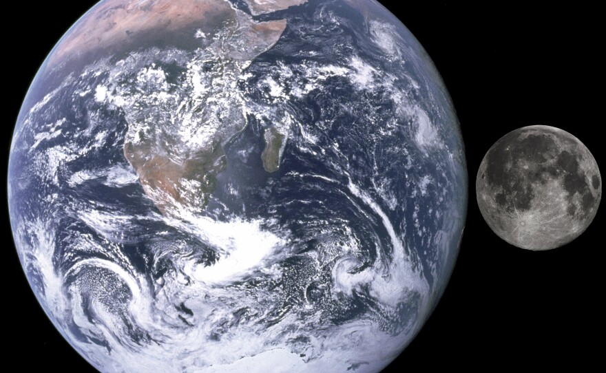 earth from outer space