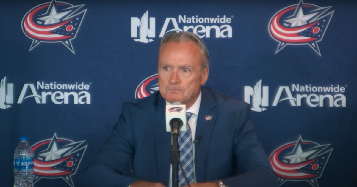 New Columbus Blue Jackets Dean Evason gives first remarks as new head ...