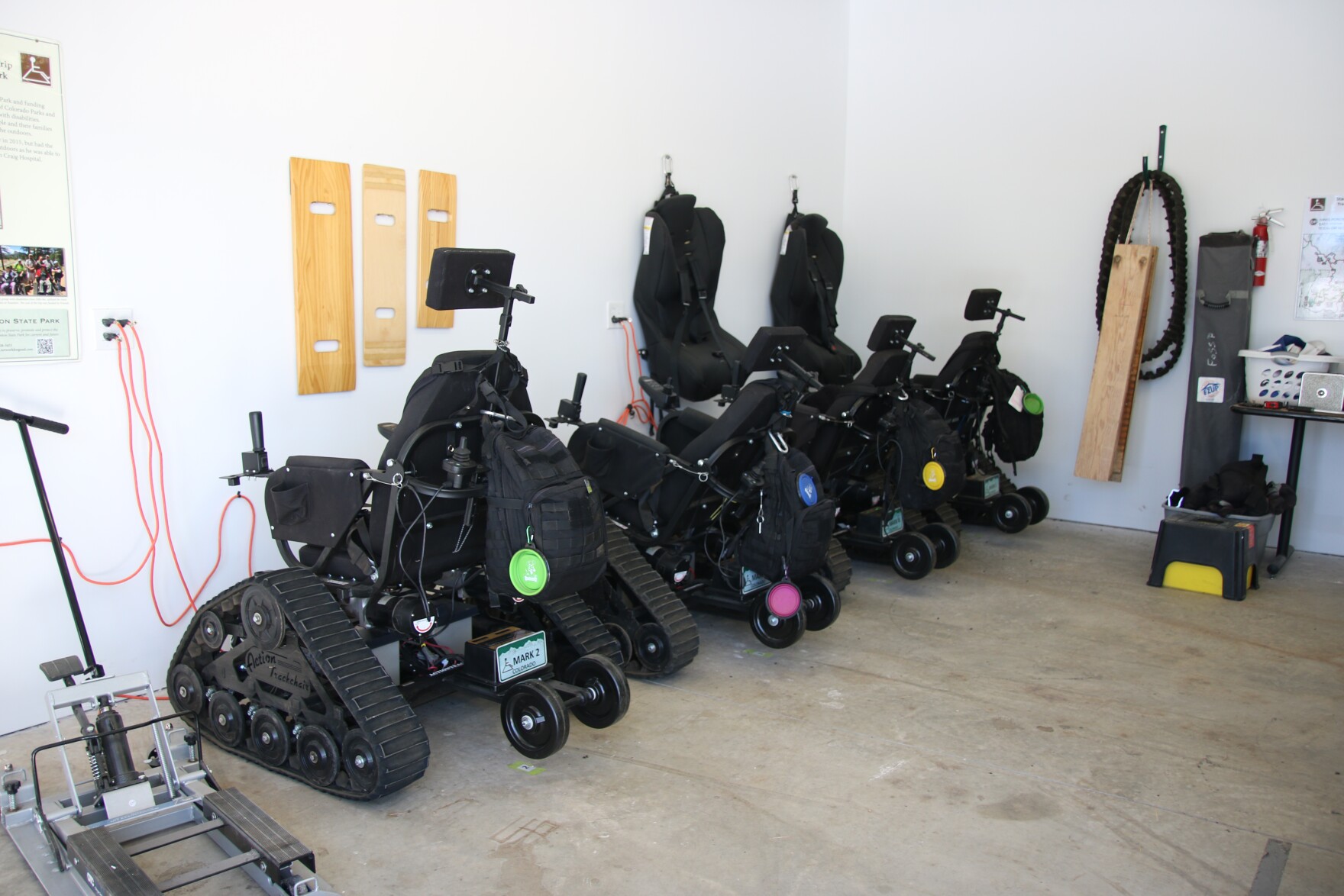 A Colorado state park's 'mini tanks' get people with disabilities back ...