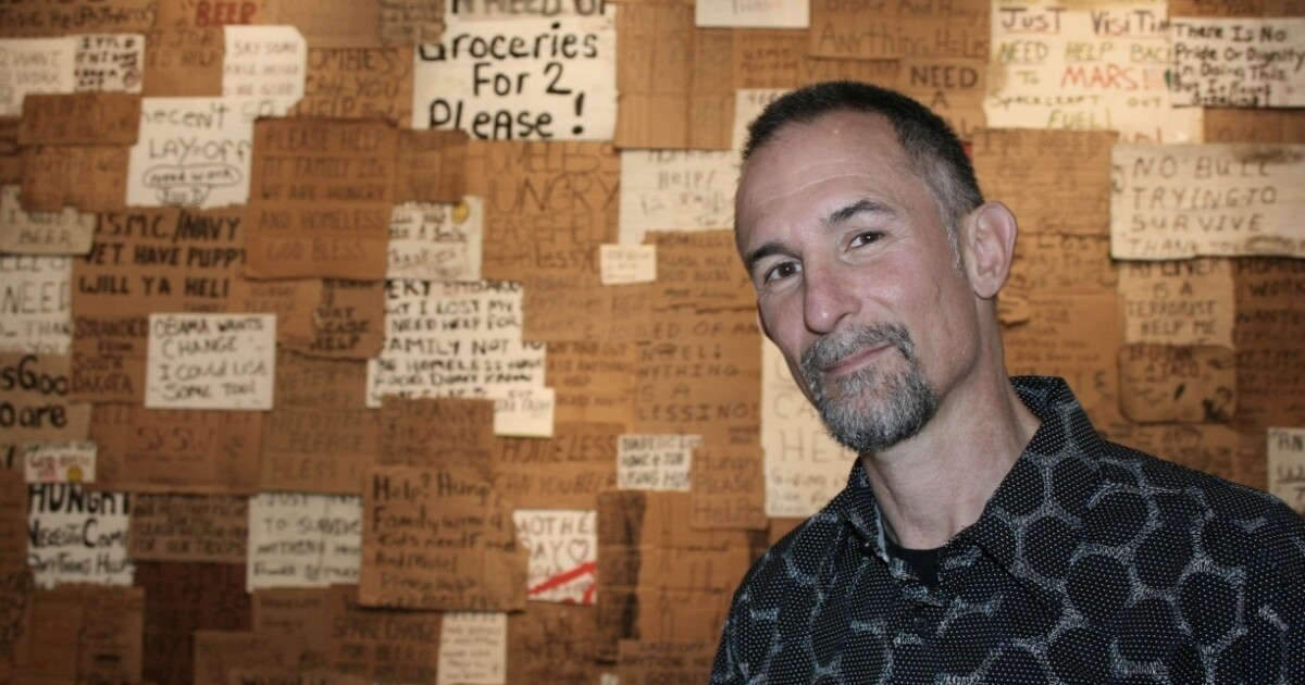 Handmade Signs From Homeless People Lead To Art, Understanding | WKAR ...