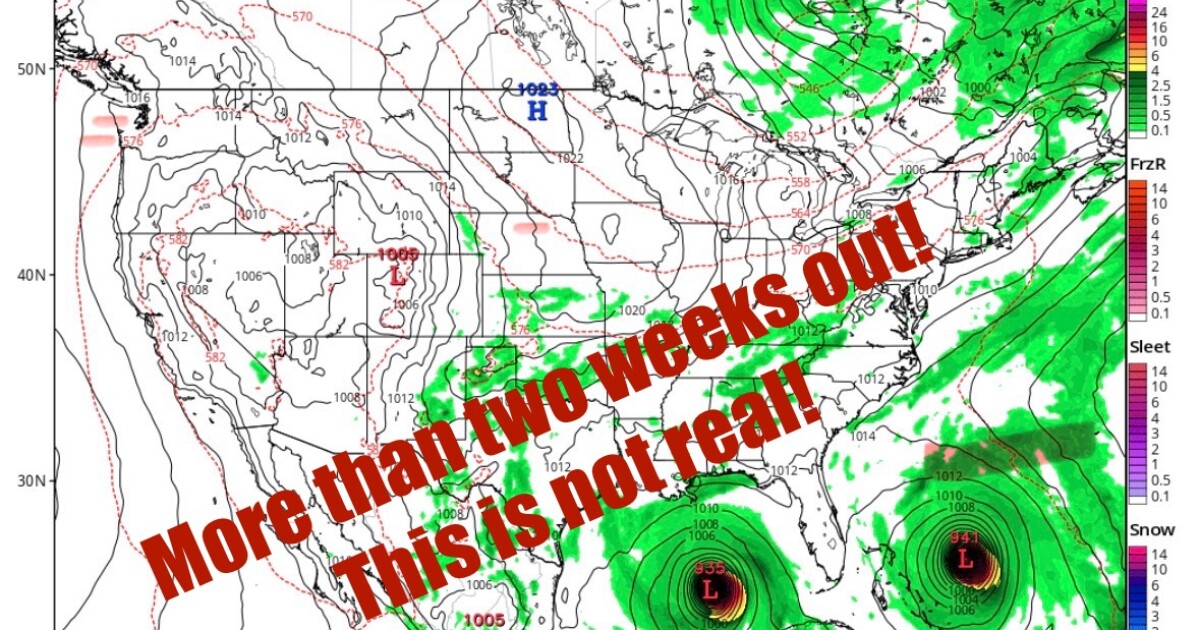 ´Tis the season for fictitious weather models; here's what you must know | WUSF