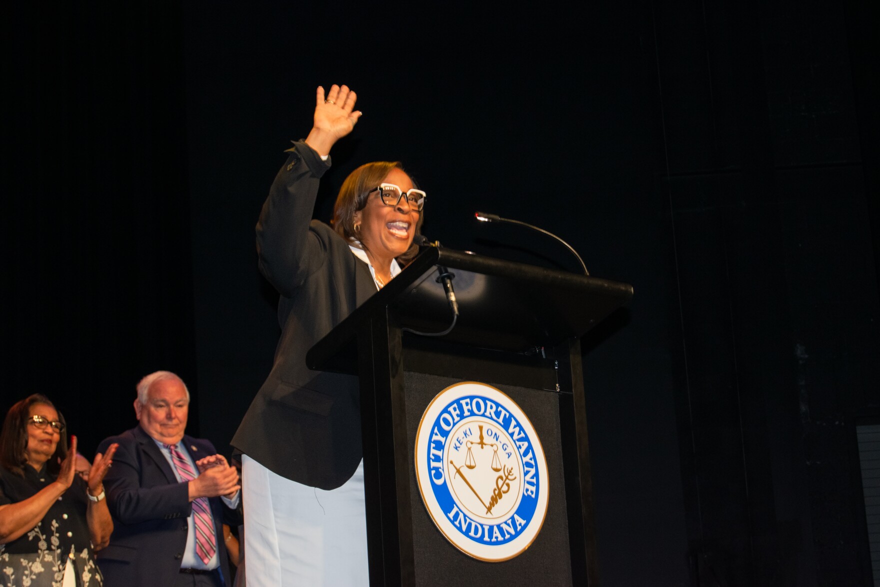 Fort Wayne Mayor Sharon Tucker reflects on first 30 days in office ...