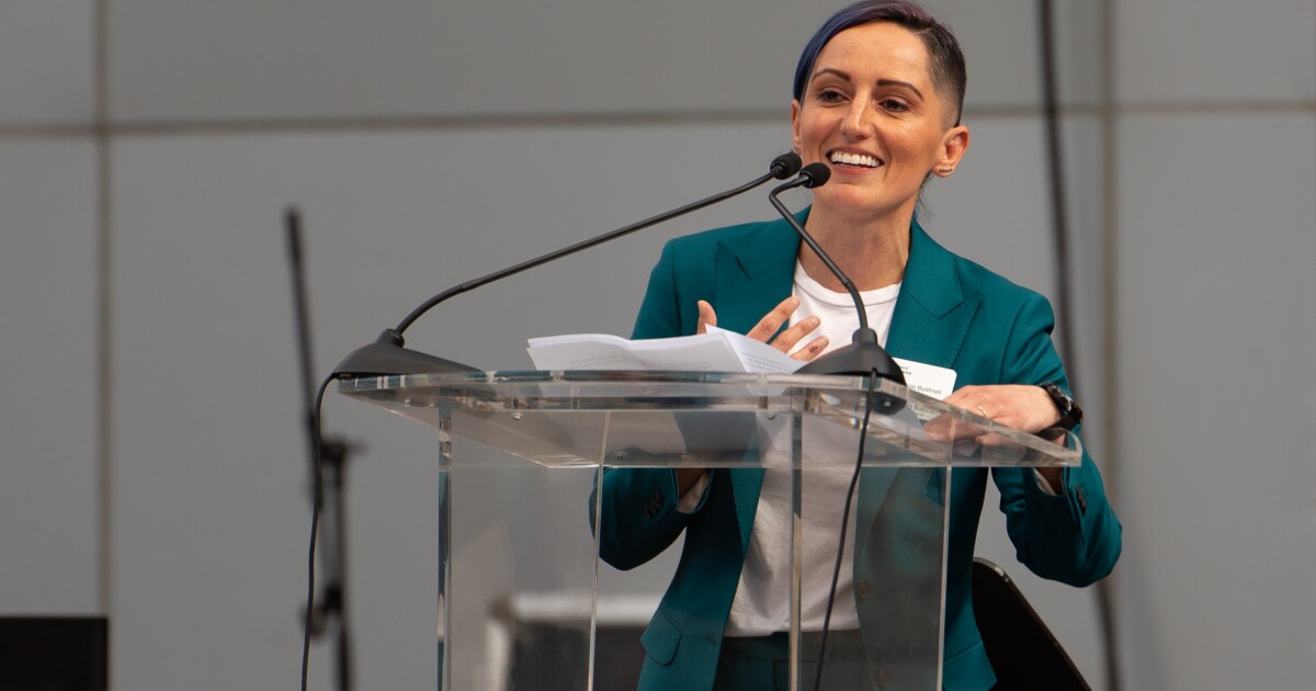 Executive director Tricia Rojo Bushnell leaves the Midwest Innocence ...