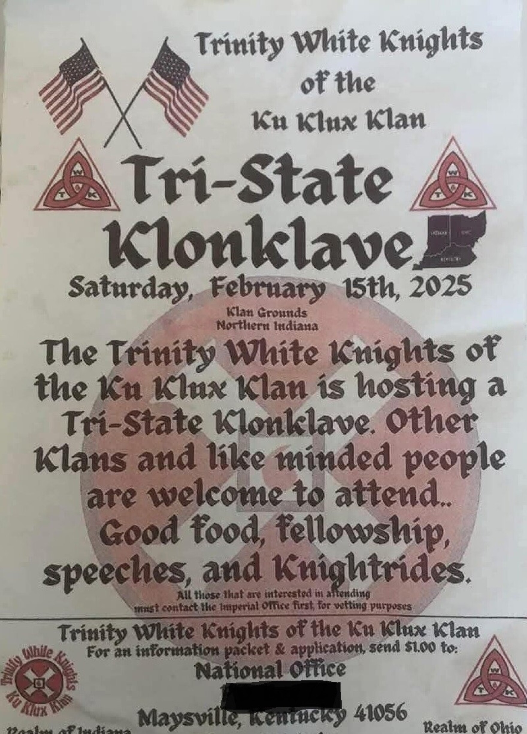 KKK fliers show up in several Kentucky communities | WEKU