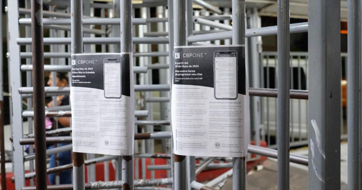 Confusion reigns as asylum seekers who used CBP One receive notices to ...