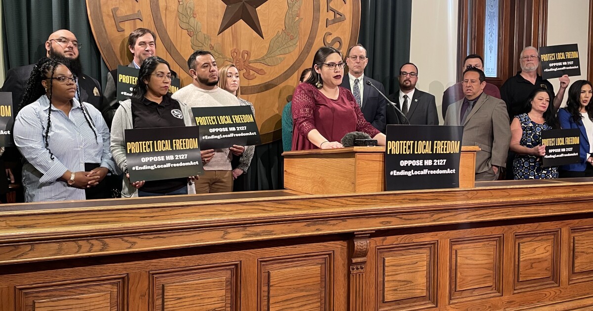 Local elected officials in Texas decry proposals that would strip away ...