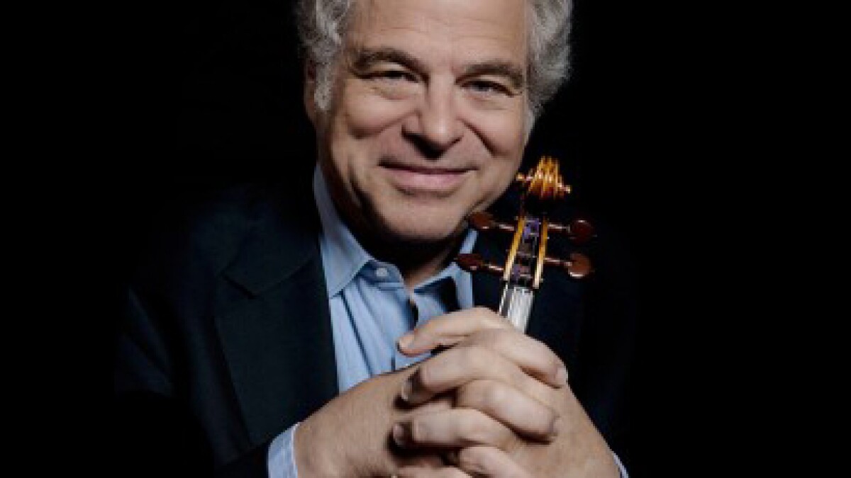 itzhak perlman talks
