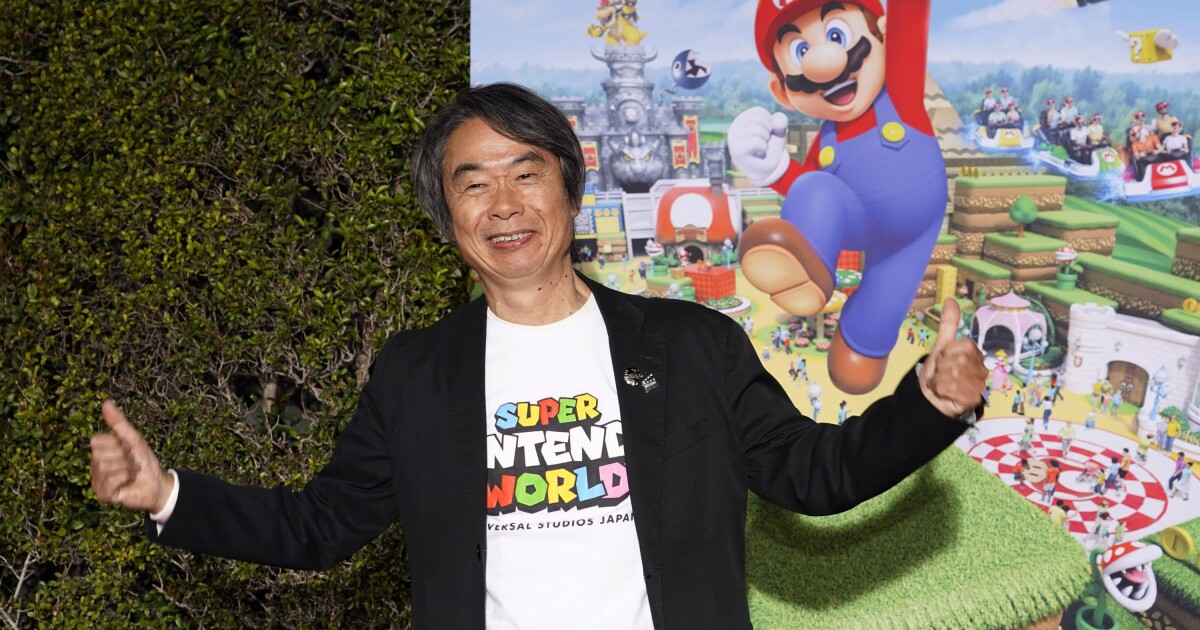 'Mario' creator Shigeru Miyamoto on the launch of Super Nintendo World ...