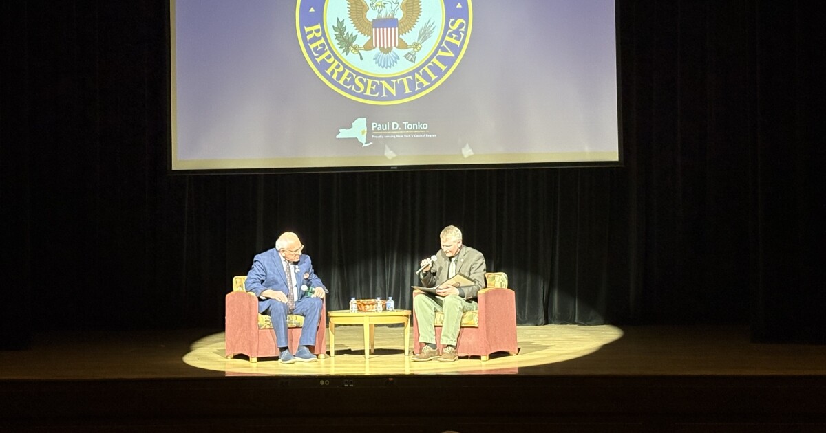 Rep. Paul Tonko hears from constituents at Saratoga Springs town hall ...