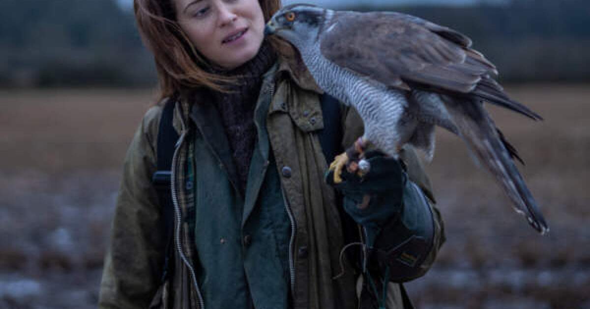 'H is for Hawk': Emmy winner Claire Foy on learning falconry, living in ...