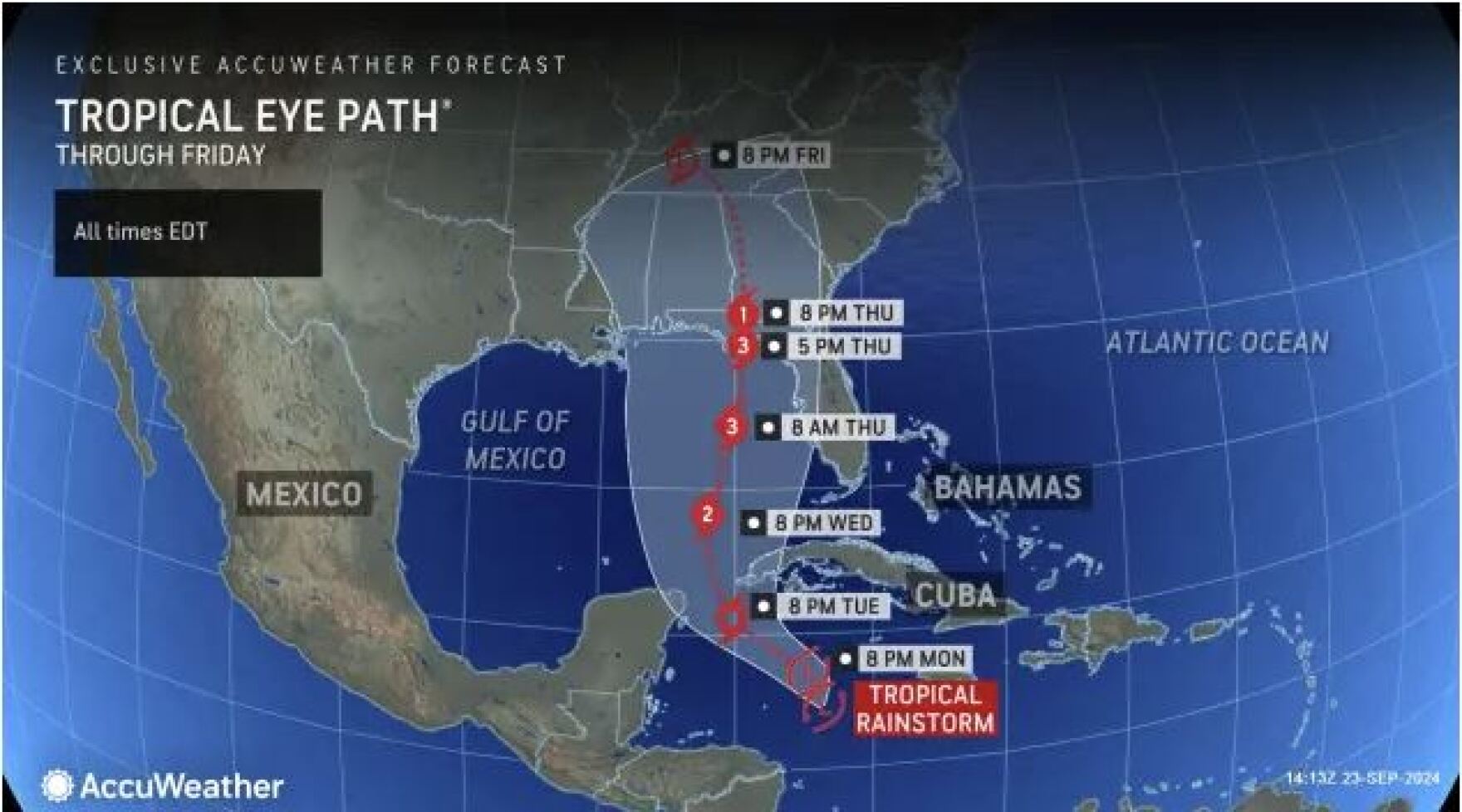 Looming tropical system prompts a warning across Southwest Florida | WUSF
