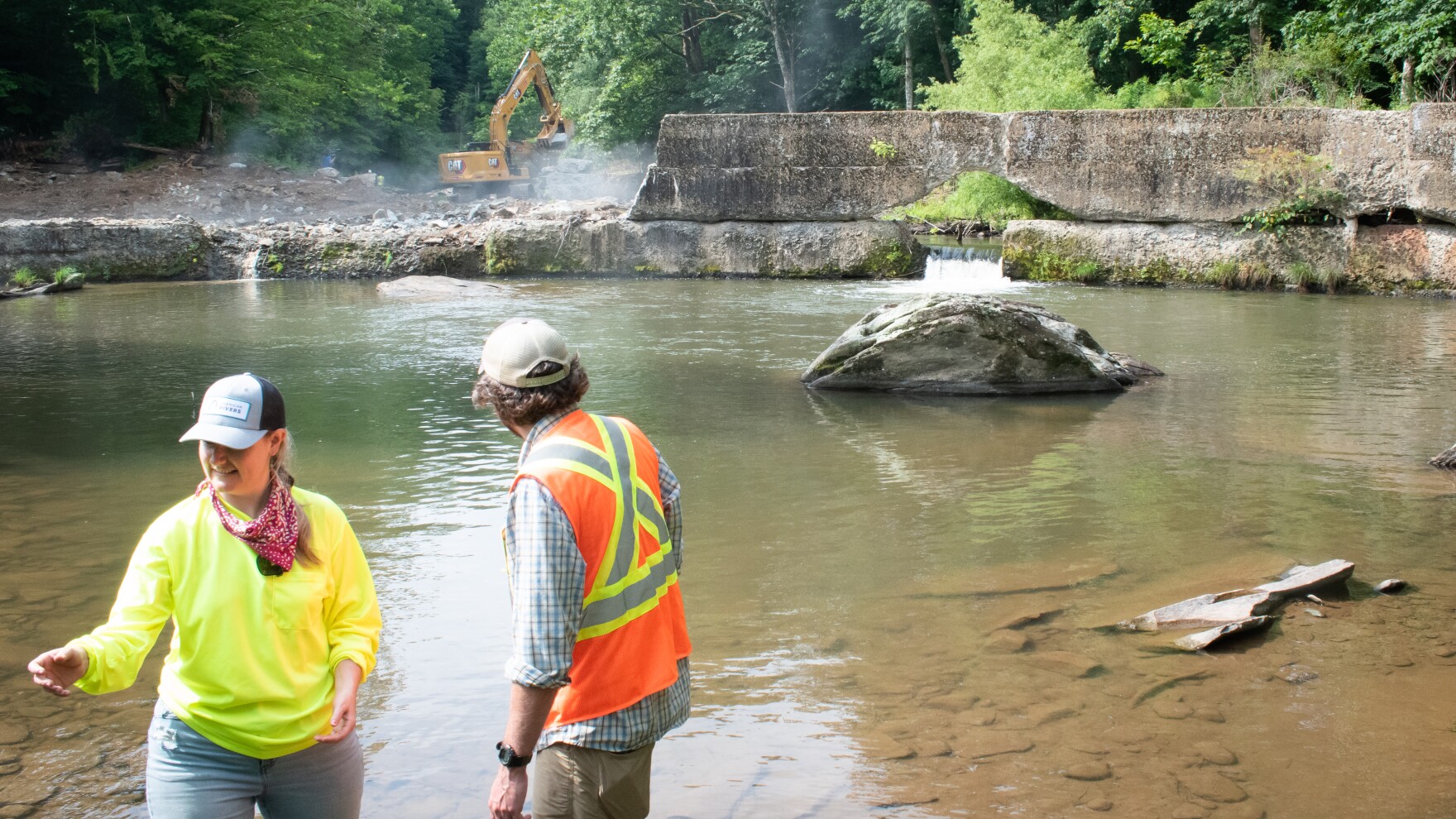 North Carolina environmental groups remove the last dam on the Watauga ...
