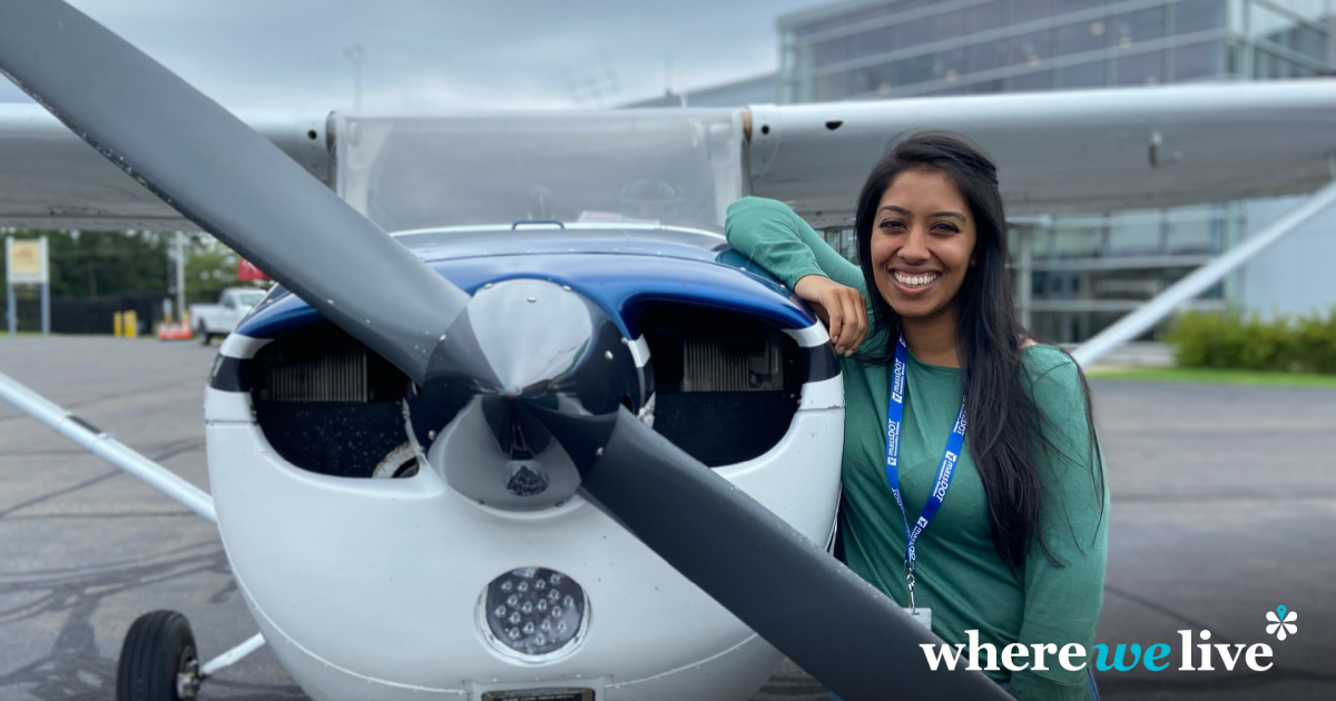 Local author and pilot on diversity in aviation and her path to flight ...