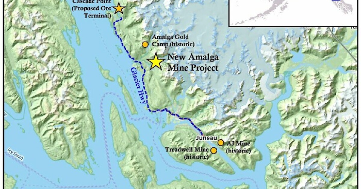 Canadian company pushes forward with plans for new gold mine in Juneau